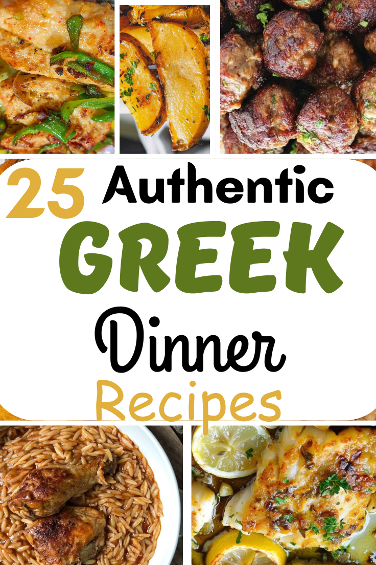 25 Authentic Greek Dinner Recipes - Justforfruits