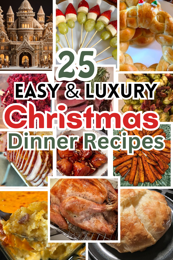 25 Easy Christmas Dinner Recipes - Justforfruits