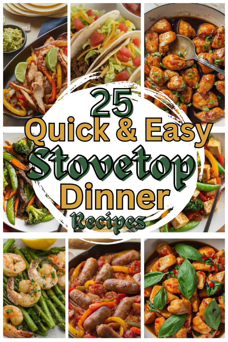 25 Easy Stovetop Dinner Recipes - Justforfruits